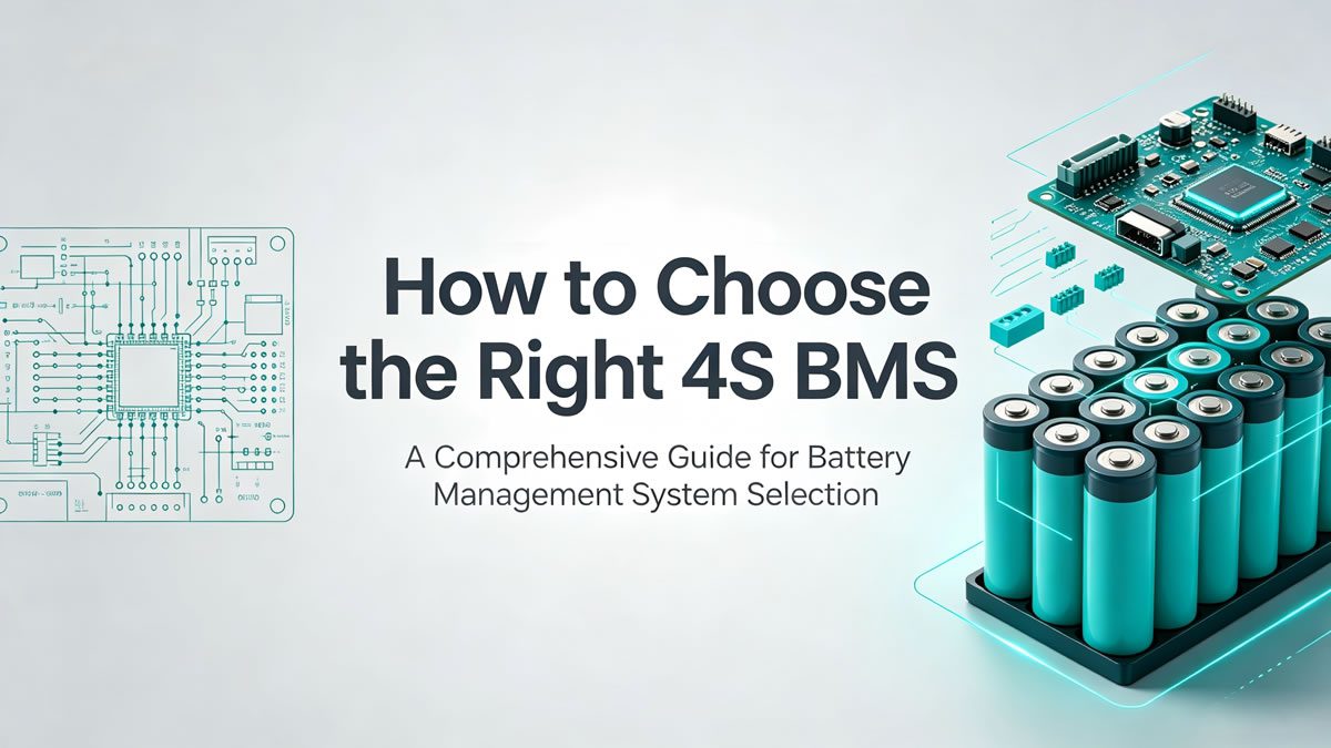 How to Choose the Right 4S BMS | Complete Selection Guidelines 2026